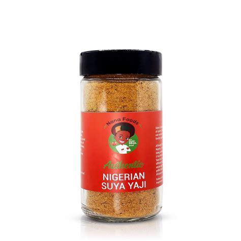 Amazon Com Nana Foods Authentic Nigerian Suya Yaji Seasoning Oz Made The Traditional Way