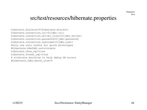 ppt java persistence entitymanager powerpoint presentation free