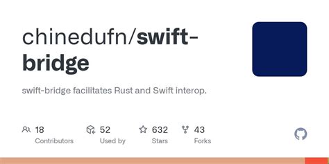 Swift Bridge Generate Ffi Bindings Between Rust And Swift Rrust