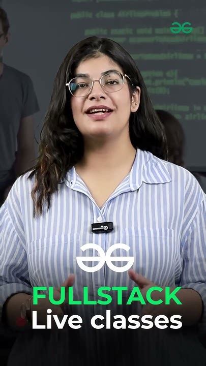Full Stack Live Course By Geeksforgeeks Enrol Today Youtube
