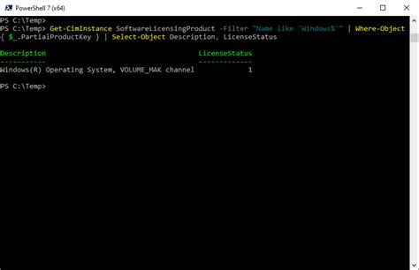 How To Check The Windows Activation Status Using Powershell