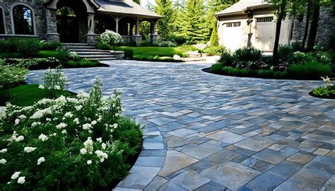 Elegant Stone Driveway Transform Your Homes Curb Appeal