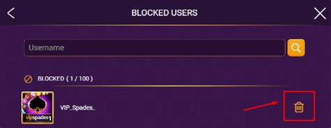 Unblock A Player How Do I Unblock Someone I Have Already Blocked VIP Spades Help Center