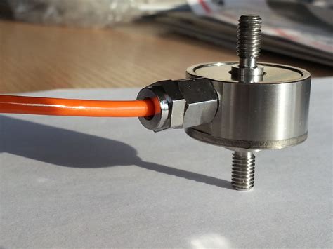 Small Force Sensor Transducer Inline Link Load Cell For Tension