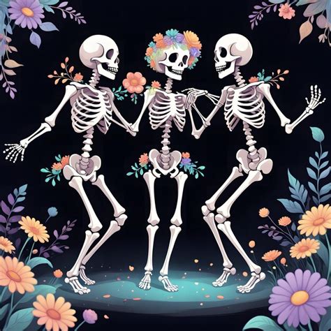 Premium Ai Image Skeleton Design