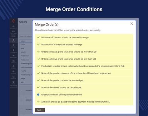 Magento Split Merge Order Combine Multiple Orders WebKul