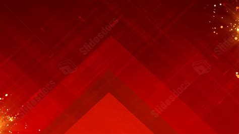 Red Square Frame Technology Simple Powerpoint Background For Free