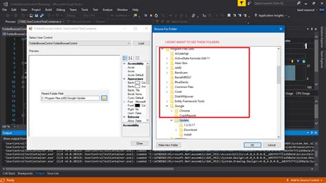 Folderbrowserdialog How To Hide Root Folders And Files In Dialog Box Stack Overflow