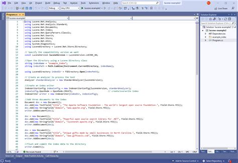 Tutorial Apache Lucenenet 480