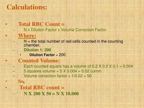PPT RBC Manual Count PowerPoint Presentation ID 365747