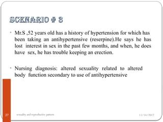 Sexuality And Reproductive Pattern Ppt For Nurses And Lhvs X PPT