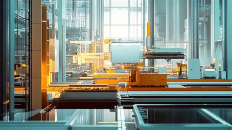 Smart Factories Ai Production Robotic Automation Automated Assembly Efficient Workflow Stock