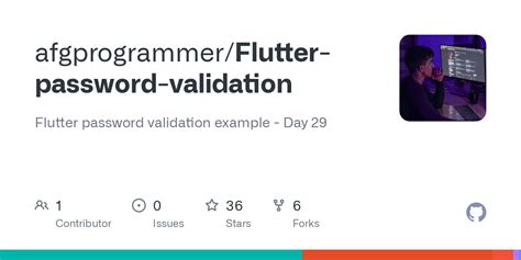 Github Afgprogrammerflutter Password Validation Flutter Password