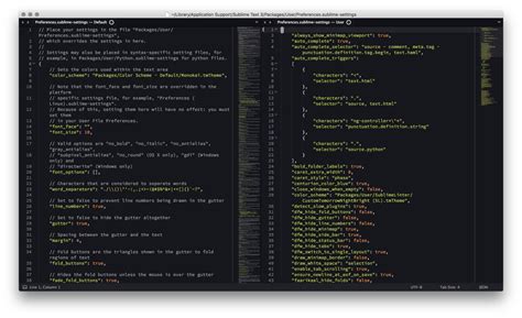 Opening Sublime Text Settings In A Standard Tab Rsublimetext