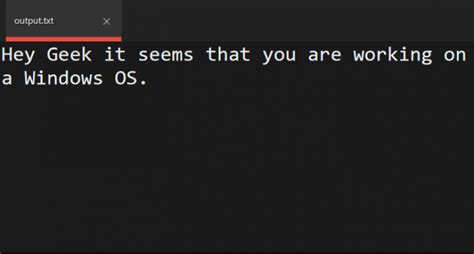 How To Detect Operating System Through A C Program Geeksforgeeks