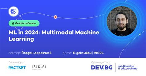 Ml In 2024 Multimodal Machine Learning Devbg