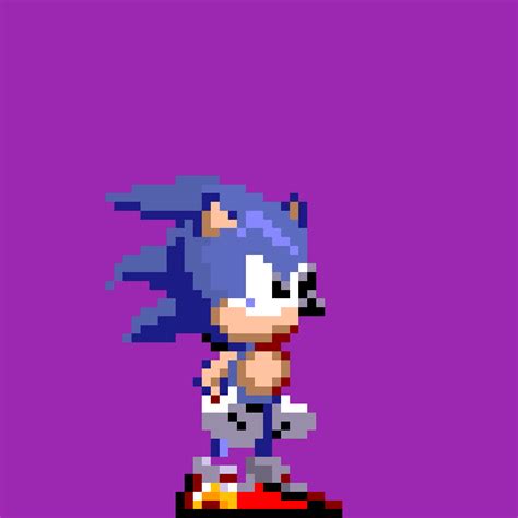 Pixilart Sonic Remastered Sprite By Blue Blue