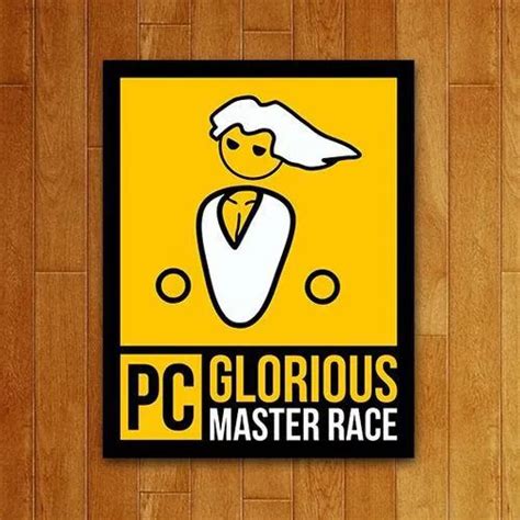 Placa Decorativa Nerd Pc Master Race 27x36 Frete Grátis
