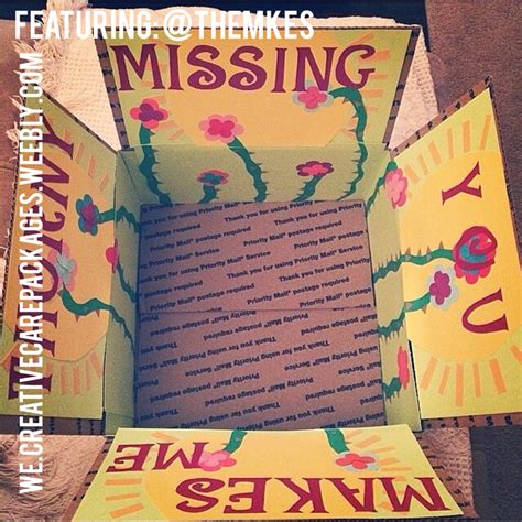 Creative Care Packages Theme Box Ideas