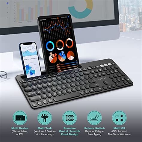 Vortec Wireless Multi Device Bluetooth Keyboard Review Electronikz