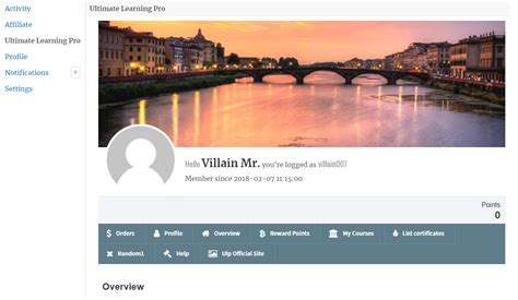 Buddypress Integration Ultimate Learning Pro