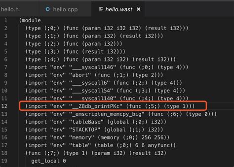 How To Retain A Undefined Symbol Name And Import In Wast Issue Emscripten Core