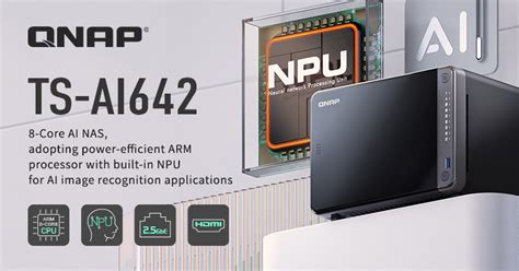 QNAP Announces The ARM Based AI NAS TS AI With TOPS NPU Accelerating AI Image Recognition