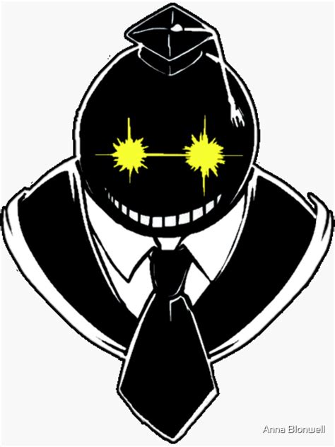 Assassination Classroom Koro Sensei Alien Sticker For Sale By Shindouart Redbubble