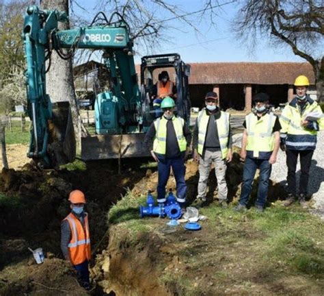 Saillenard Le Programme De Travaux Du Syndicat Des Eaux Se Poursuit