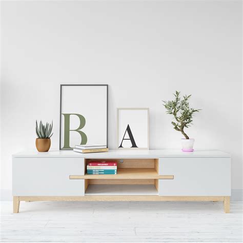 custom modern uppercase name initial minimalist alphabet art etsy