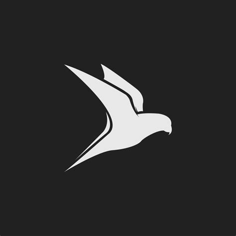 Premium Vector Silhouette Flying Bird Vector Design Template