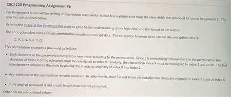 CSCI 130 Programming Assignment 6 For Assignment 6 Chegg