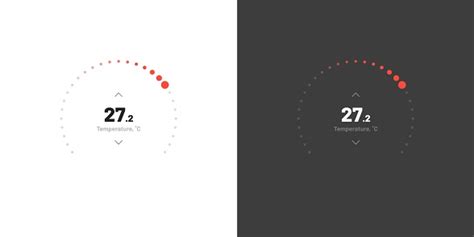 조절에 사용되는 제어 노브 대시 보드 Ui 및 Ux 키트 제어 센터 설계 진행률 표시줄 온도 제어 그래픽 사용자 인터페이스에 대한 스톡 벡터 아트 및 기타 이미지 Istock