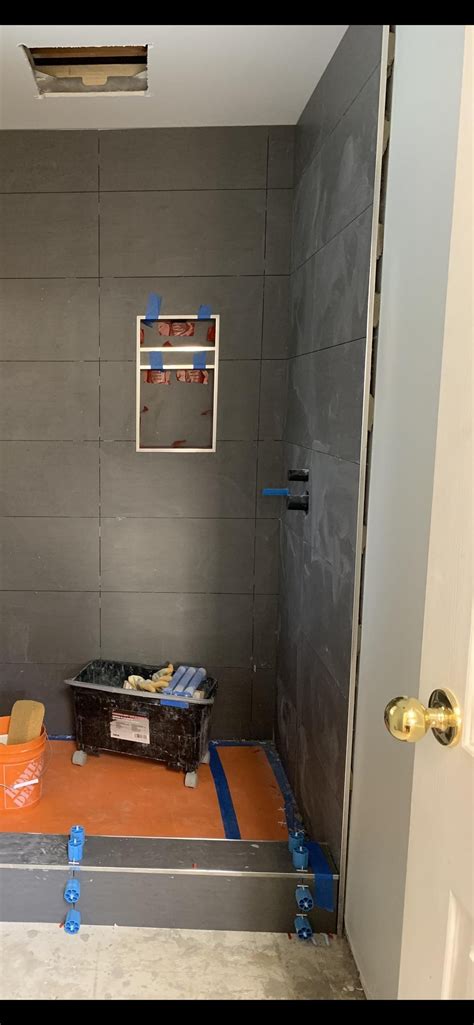 How To Fill This Gap Between Tile And Drywall Rconstruction