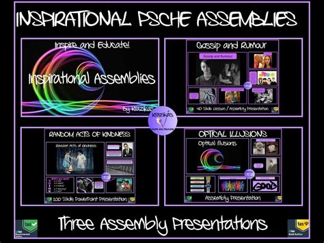 Assemblies Bundle Teaching Resources