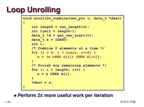 Code Optimization Ii Dec 2 Ppt Download