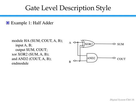 PPT Verilog HDL PowerPoint Presentation Free Download ID 6771533