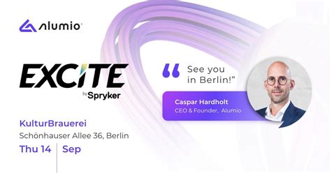 Alumio On Linkedin Alumio Spryker Excite Event Networking Ecommerce Partners Sponsors