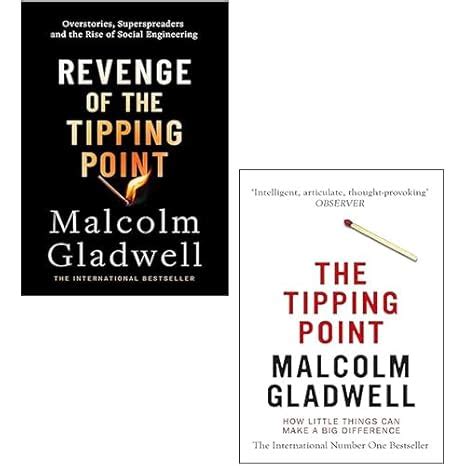 Malcolm Gladwell 2 Books Collection Set Revenge Of The Tipping Point
