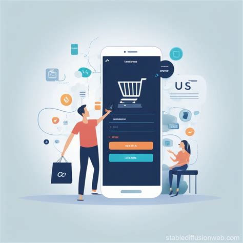 E Commerce Platform User Interface Stable Diffusion Online