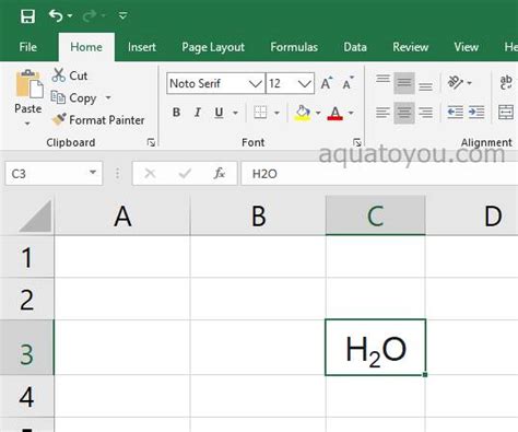 Cara Membuat Pangkat Di Excel Dengan Mudah
