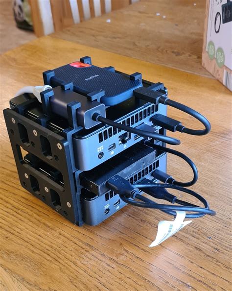 stackable mini pc cluster by adam download free stl model
