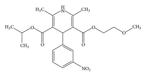Chemical Structure Of Nimodipine Download Scientific Diagram