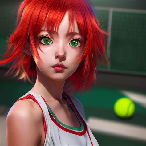 Red Head By Chaoticsouldigital On Deviantart