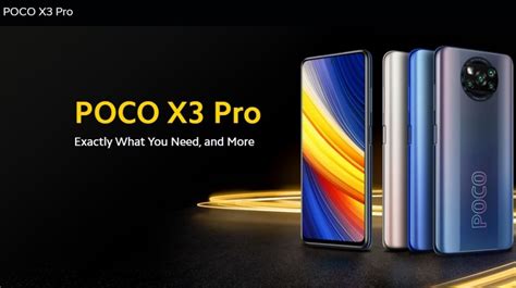 Resmi Meluncur Ini Spesifikasi Dan Harga Xiaomi Poco X3 Pro Dan Poco F3