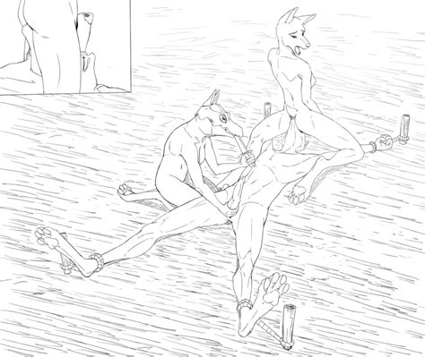 Rule 34 1girls 2girls Anthro Breasts Canid Canine Canis Completely