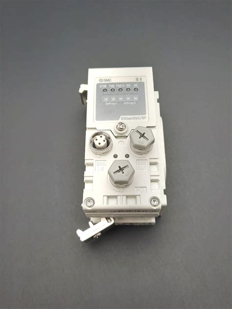 Smc Ex600 Sen3 Serial Interface Unit Pnp Ethernet 2 Port 24vdc 1w No