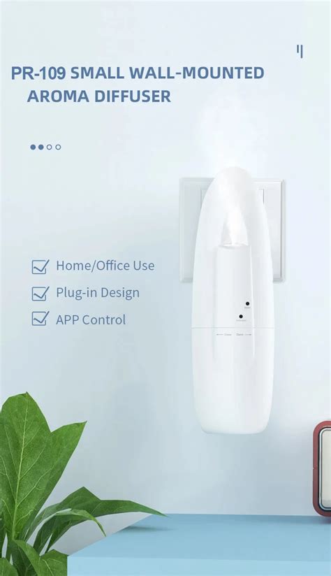 Electric Wholesale Nebulizing Diffuser Bluetooth App Control Room Wall