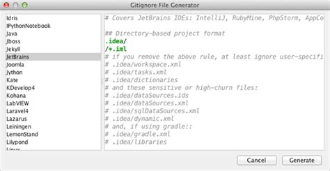 Touring Plugins Gitignore The Intellij Idea Blog