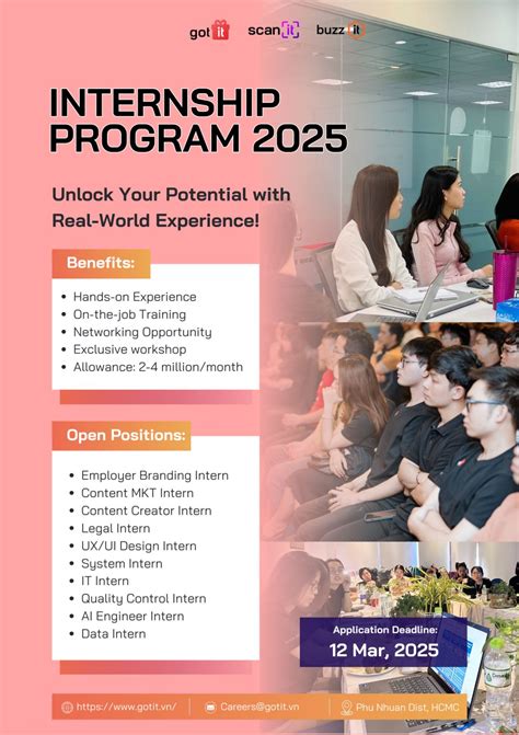 Fresher And Intern Jobs 🚀 Got It Internship Program 2025 ChÍnh ThỨc MỞ ĐƠn 🚀 📢 Các Bạn Gen Z